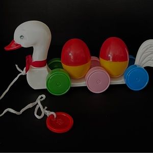 UUTOY | Toys | Rare Vintage Pull Along Rolling Egg | Poshmark